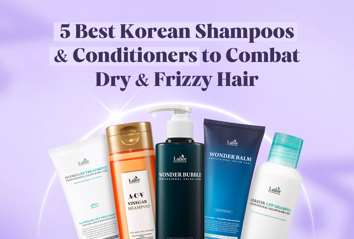 5 Best Korean Shampoos & Conditioners to Combat Dry and Frizzy Hair